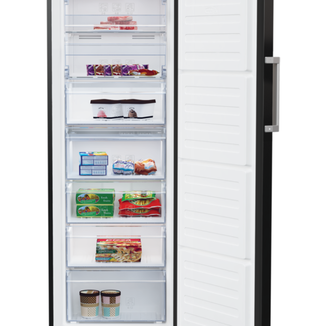 ديب فريزر بيكو 7 درج RFNE280E13B اسود 280 لتر Beko